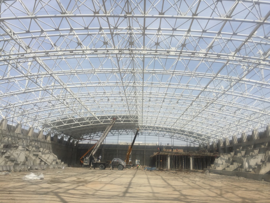 Olympic Complex Wrestling Building-Turkmenbasi-1 – ALFA ÇELİK
